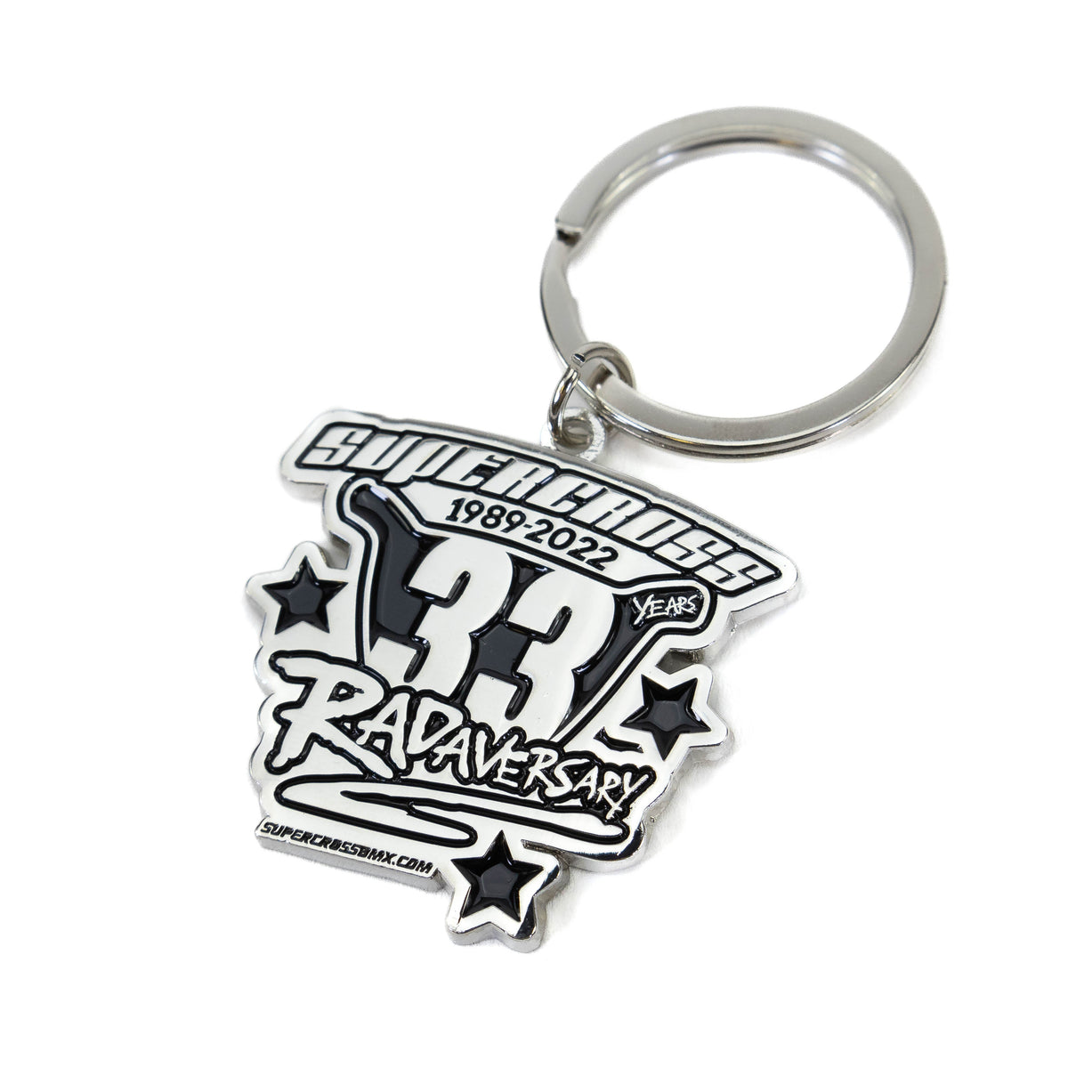 Supercross BMX | 33 Year Radaversary Keychain — Downtown Bicycle Works